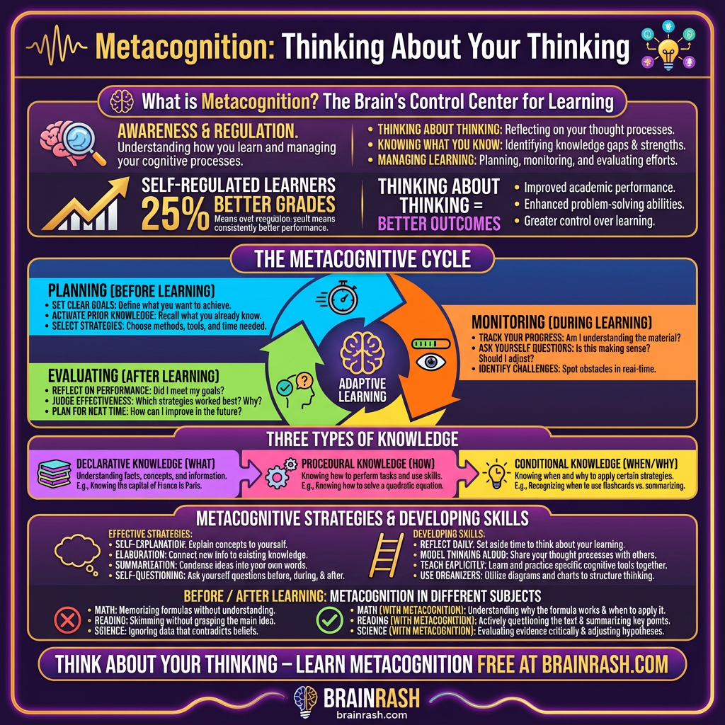 Metacognition: Thinking About Your Thinking | Blog | BrainRash