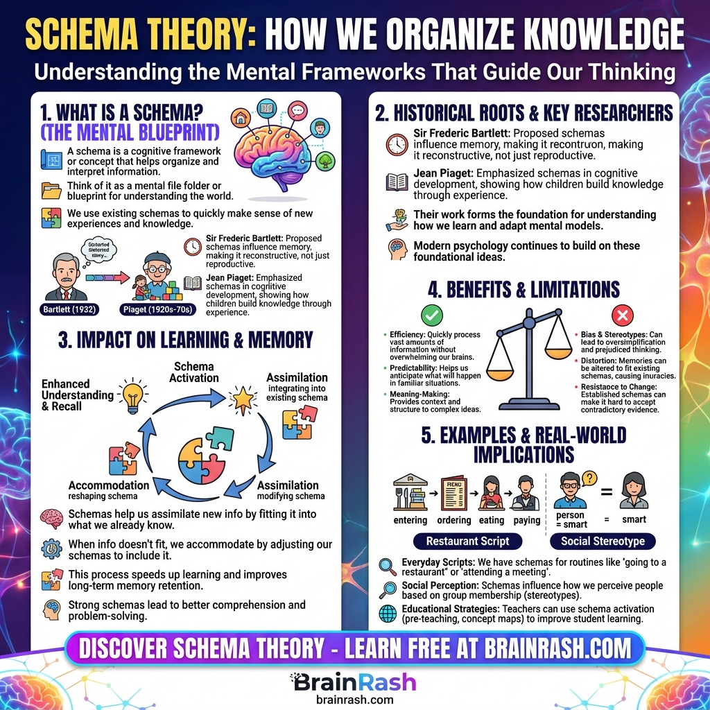 Schema Theory: How We Organize Knowledge | Blog | BrainRash
