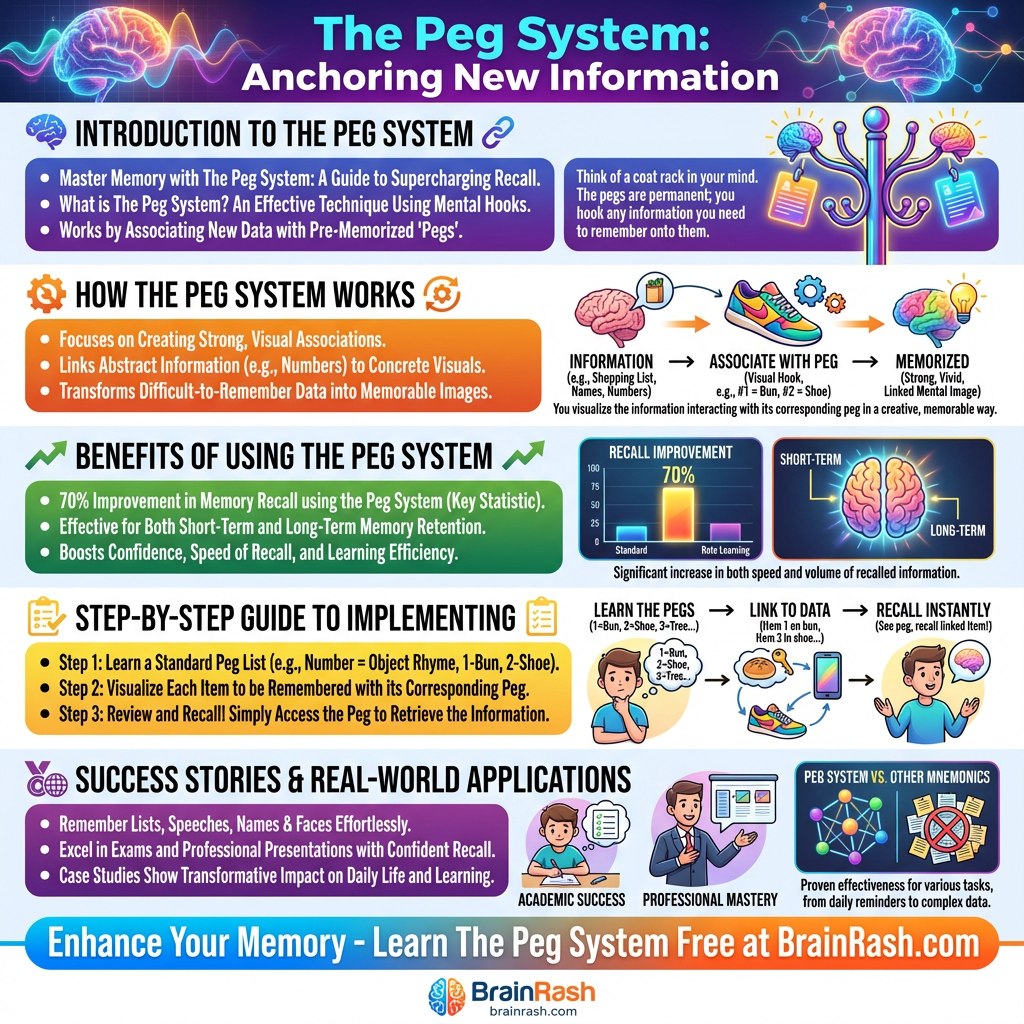 The Peg System: Anchoring New Information | Blog | BrainRash